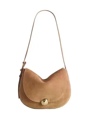 Madewell The Dakota Shoulder Saddle Bag Cumin