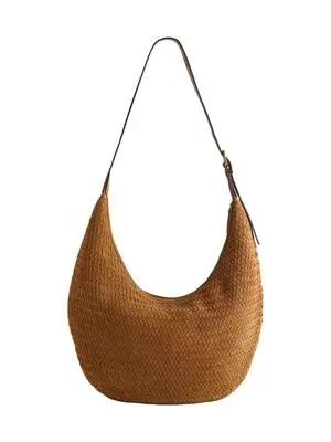 Madewell The Essential Curve Shoulder Bag - Dried Acorn