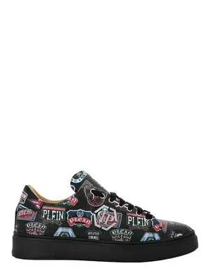 Philipp Plein Carson Patches Low-top Sneakers - Black