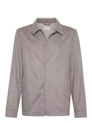 Brunello Cucinelli Cashmere Jacket - Neutrals