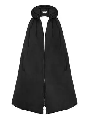 Moschino Hooded Padded Gilet - Black