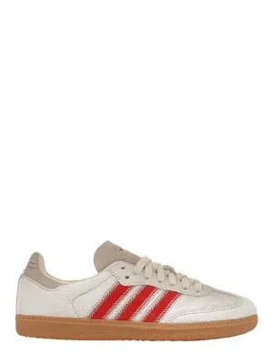 Adidas Samba Og Pony Hair - Wonder Beige/cream White/better Scarelet Red