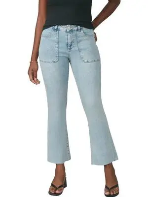LOLA DENIM Billie High Rise Bootcut Jeans - True Denim
