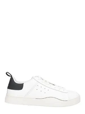 DIESEL Cow Leather Low-top Sneakers - White
