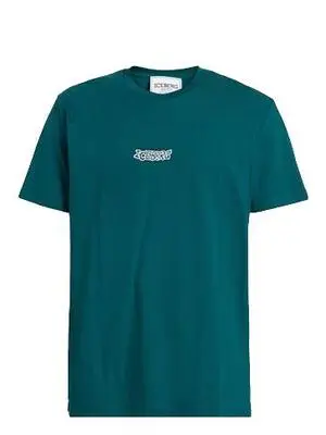 Iceberg T-shirt Deep Teal Size Cotton - Green