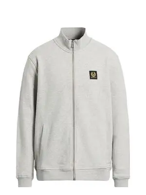 Belstaff Light Cotton-elastane Blend Sweatshirt - Grey