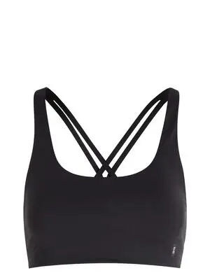 On Studio Stretch-jersey Bra Top - Black