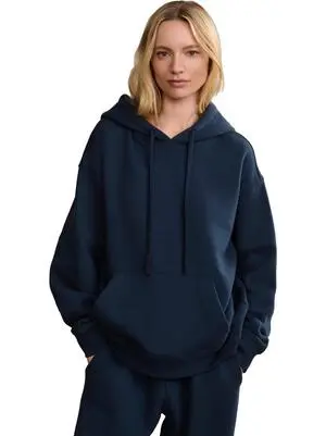 Jenni Kayne Brushed Fleece Bay Hoodie - Navy