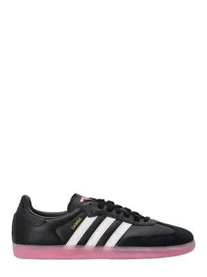 Adidas Samba Juventus Three-stripe Sneakers - Black