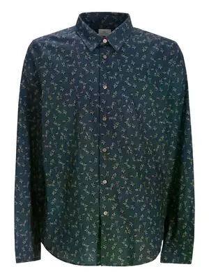 PAUL SMITH All-over Print Cotton Shirt