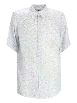 Armani Exchange Short-sleeved Print Shirt - White