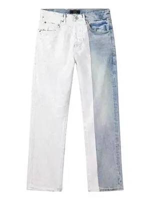PURPLE BRAND P011 Silver-panel Jeans - Blue