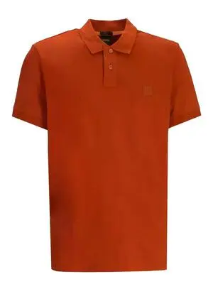 BOSS Short-sleeve Logo Polo Shirt - Orange