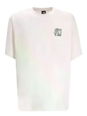 The North Face Connect Graphic-print Cotton T-shirt - Neutrals