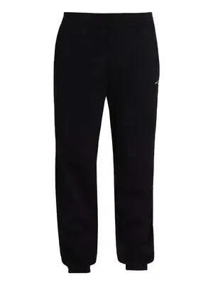 Armani Exchange Logo-detail Trousers - Black