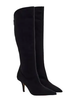 Paris Texas Jessica 75 Suede Knee-high Boots - Black