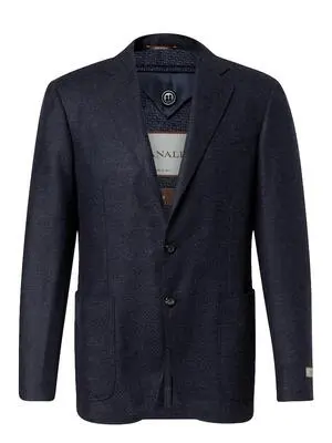 Canali Kei Wool Blazer - Blue