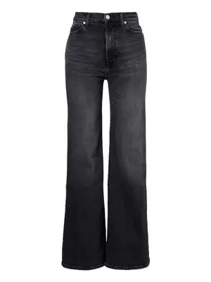 7 For All Mankind Jo Wide-leg Jeans - Grey