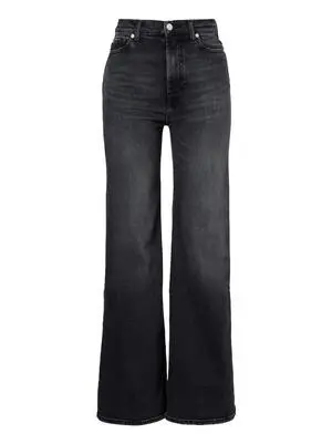 7 For All Mankind Jo Wide-leg Jeans - Grey