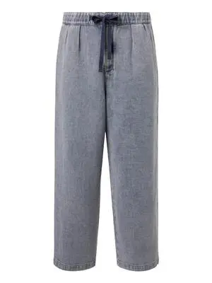 Loewe Mid-rise Wide-leg Jeans - Blue
