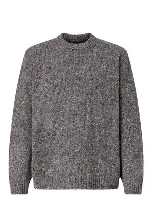 MAISON MARGIELA Four Stitches Virgin Wool Sweater - Grey