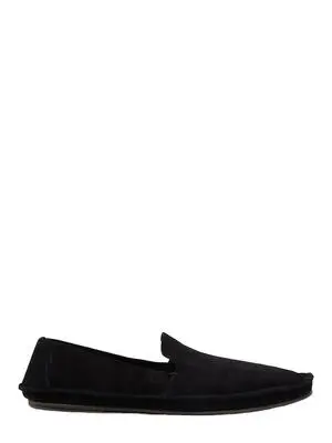 THE ROW Tyler Suede Loafers - Black