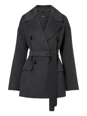 MAX MARA Ornella Belted Virgin Wool Coat