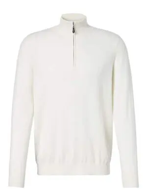 Arch4 Mr. Fenchurch Cashmere Half-zip Sweater - White