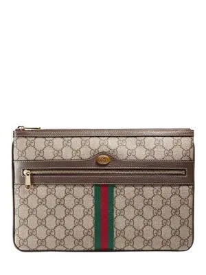 Gucci Ophidia Pouch Gg Supreme - Brown