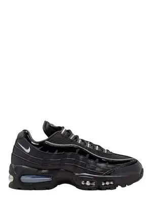 Nike Air Max 95 Og Big Bubble Patent Sneakers - Black/reflect Silver/white