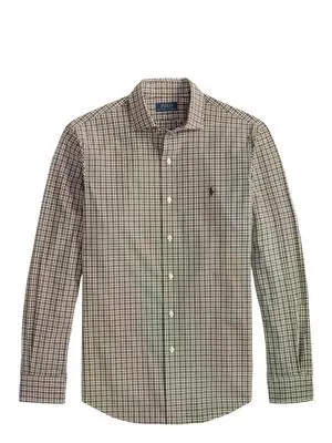Polo Ralph Lauren Checked Poplin Shirt - Brown
