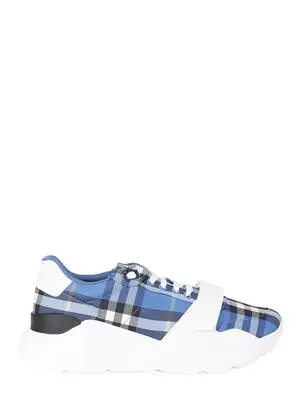 Burberry Regis Vintage Check Sneakers Blue