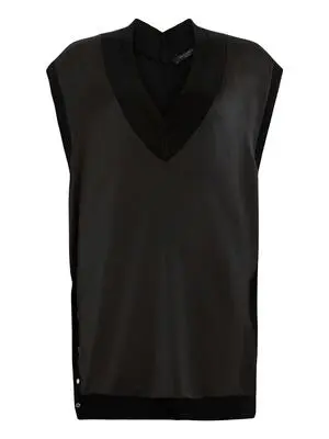 ALLSAINTS Bern Studded Tank Top - Black