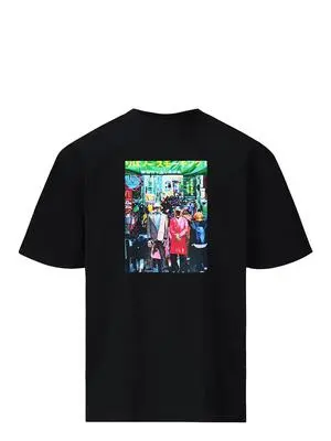 PLEASURES Harajuku T-shirt - Black