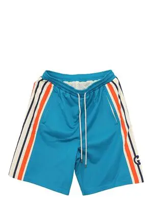 Gucci Interlocking G Jersey Shorts - Blue