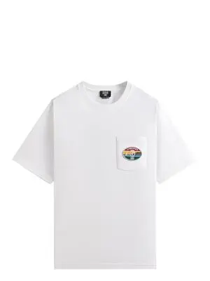 Kith X Giorgio Armani Sardinia Pocket Tee - White