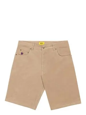 GOLF WANG Blackberry Corduroy Shorts - Brown