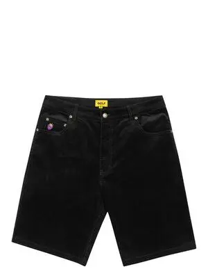 GOLF WANG Blackberry Corduroy Shorts - Black