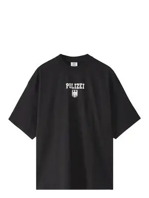 Vetements Polizei Regular T-shirt - Black