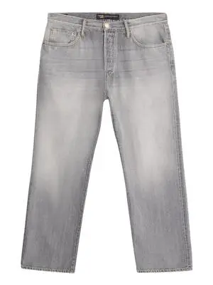 THE SEVEN CONTINENTS Jack Grey Denim Relaxed-fit Jeans - Cloud