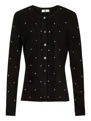 TWINSET Embellished Buttoned Cardigan