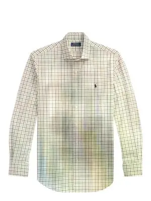 Polo Ralph Lauren Checked Long-sleeve Shirt - White