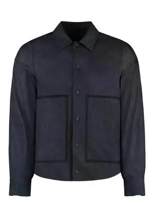 RRD - ROBERTO RICCI DESIGN Contrast-stitch Shirt Jacket - Blue