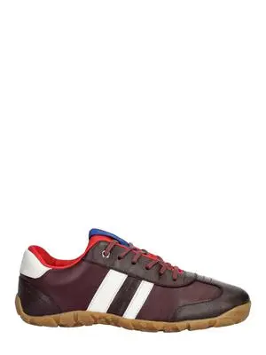 WALES BONNER Leather Stripe Sneakers - Purple