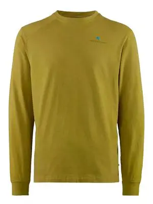 KLATTERMUSEN Long-sleeve Cotton T-shirt - Green