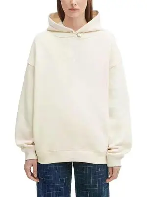 Kenzo Safety-pin Embellished Long-sleeve Hoodie - White