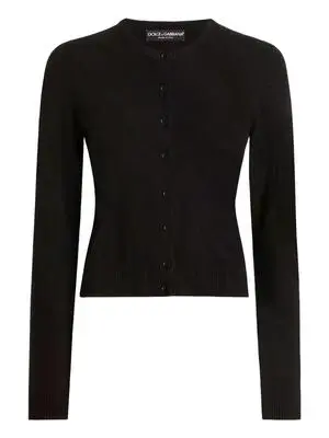 Dolce & Gabbana Button-front Cardigan - Black