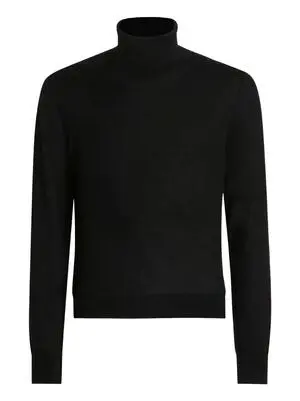 Dolce & Gabbana Turtleneck Cashmere Sweater - Black