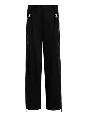 Dolce & Gabbana Zip-pocket Cargo Trousers - Black