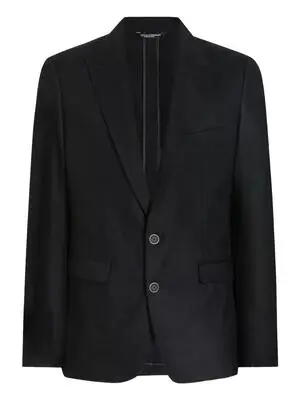 Dolce & Gabbana Single-breasted Blazer - Black